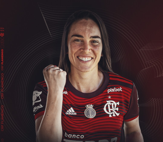 Agustina chegou! - Flamengo