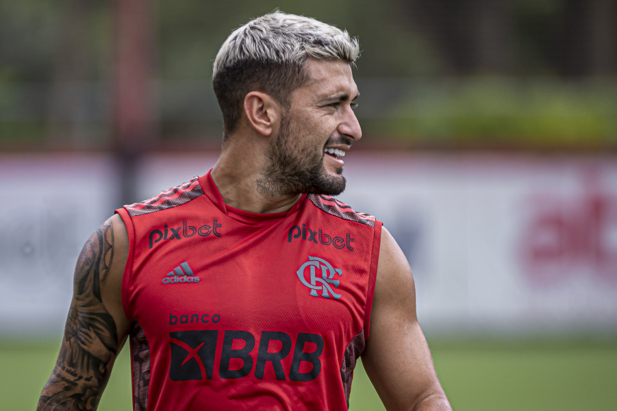 Treino no Ninho_CT George Helal_15-02-2022 - Flamengo